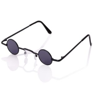 juforhqc retro glasses out-of-the-ordinary sunglasses with extremely small lenses unisex