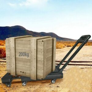 1pc Trolley Foldable Wagon Outdoor Wagon Cart Folding Wagon Cart Folding Cart Foldable Cart Office Utility Cart