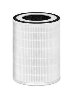 morento kilo air purifier replacement filter, 3-in-1 ture hepa filter, efficiency activated carbon kilo air purifier (1 pack)