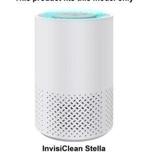 InvisiClean True HEPA Replacement Filter with Activated Carbon Prefilter - Compatible with Stella IC-2010 Air Purifier