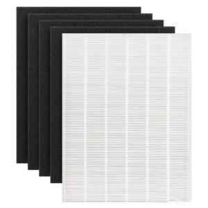 d480 h13 true hepa replacement filter d4 compatible with winix d480 air purifier, 4 pack activated carbon filters, item number 1712-0100-00, true hepa d4 filter