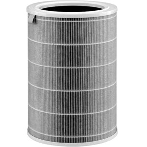 mi air purifier hepa replacement filter m8r-flh, triple layer with activated carbon, compatible with mi air purifier 3c 3h 3, 2c 2h 2s, pro