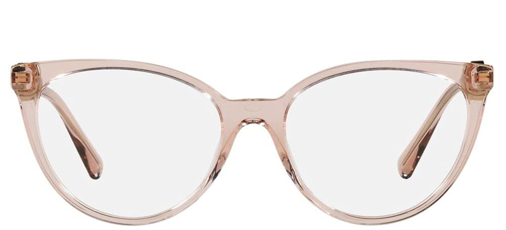 Versace VE3298B - 5339 Eyeglass Frame Transparent Pink w/Demo Lens 55mm