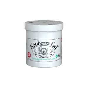 kanberra gel | odor removing gel | stop odors naturally | pure tea tree gel | the original all natural air purifier | new 32oz size