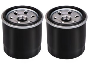 heyzlass 2 pack 136-7848 oil filter for toro v-twin engine timecutter zero turn mower, perfect replace 127-9222 120-4276 oil filter