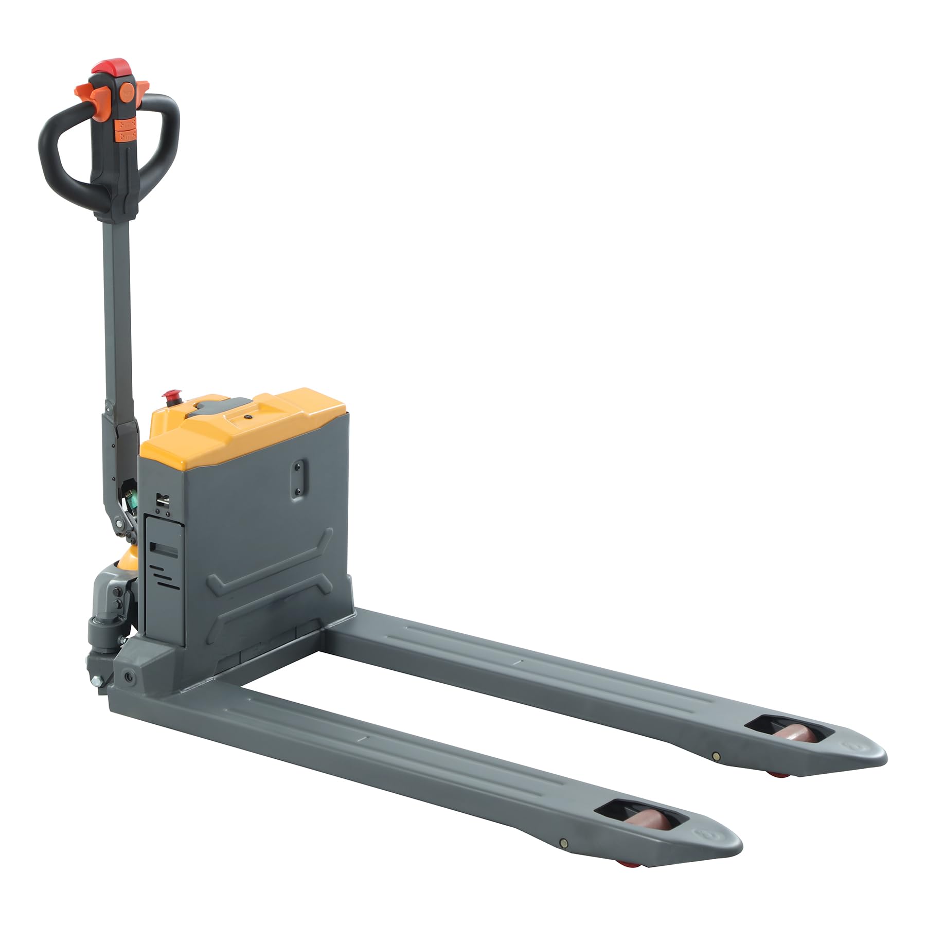 Apollo Full Electric Pallet Truck Lithium Power Pallet Jack Truck 3300 lbs Capacity 48" Lx27 W Forks for Material Handling, Strong Torque for Climbing, Suitable for Warehouse, Supermarket etc.