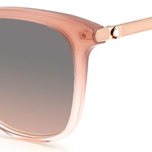 Kate Spade New York Women's Dalila/S Round Sunglasses, Pink/Gray Shaded Pink, 54mm, 17mm