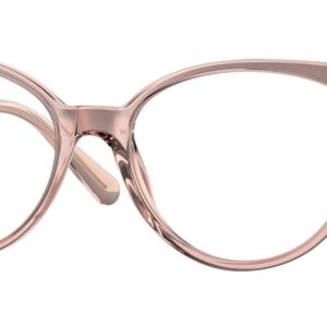 Versace VE3298B - 5339 Eyeglass Frame Transparent Pink w/Demo Lens 55mm