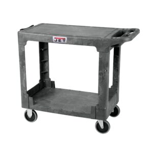 jet 38" x 19" flat top utility service cart, 550 lbs. capacity (model puc-3819)