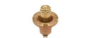 5-pack orbit 54071 brass pop-up flush head sprinkler with half pattern spray nozzle - brass pop-up sprinklers for half pattern spray