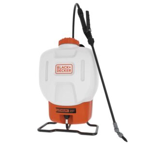 black & decker 190657 20v max 4 gal. lithium-ion cordless backpack sprayer kit with (1) 20v battery and (1) charger