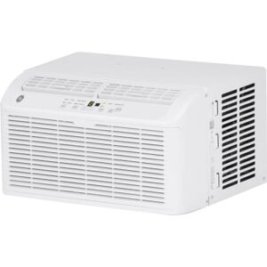 GE 6,200 BTU Ultra Quiet Window Air Conditioner for Small Rooms and Bedrooms, Control Using Remote, 6K Window AC Unit, Easy Install with Included Kit, White