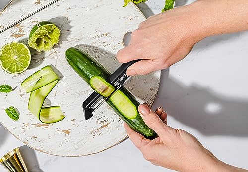 Dreamfarm Sharple Self-Sharpening Vegetable & Food Vertical Speed-Peeler - Green