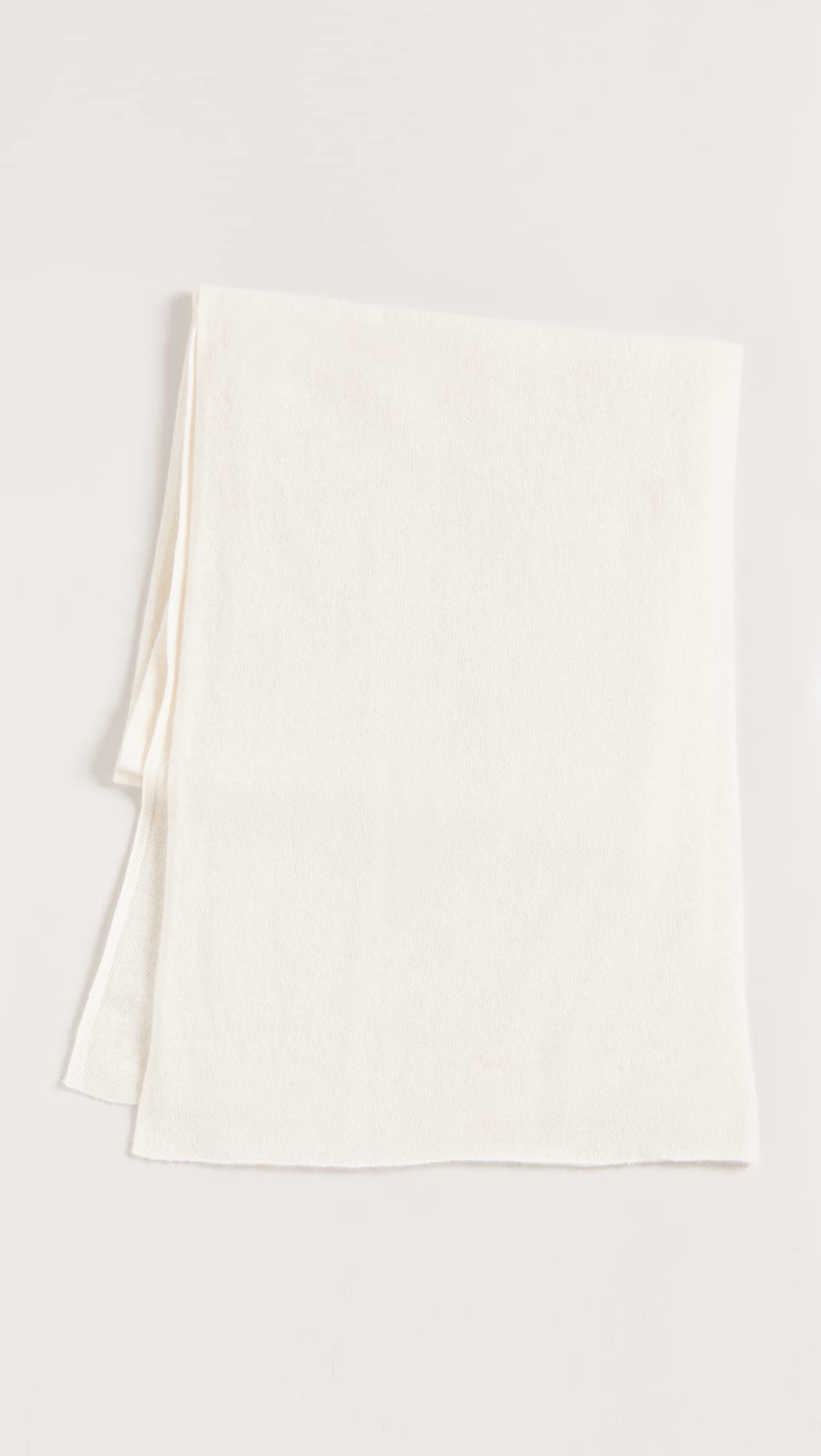 White + Warren Women's Cashmere Travel Wrap Scarf, Soft White, One Size