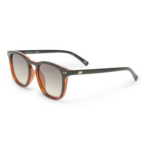 le specs women's no biggie sunglasses, black/tortoise, one size