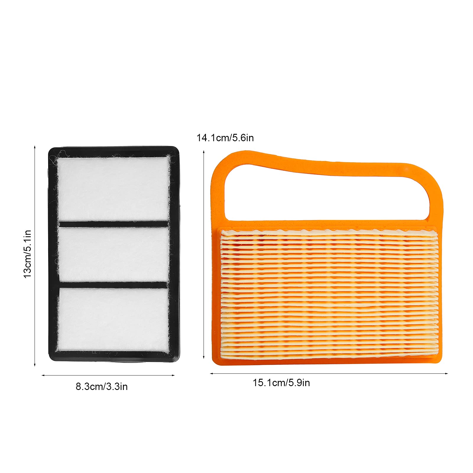 AUNMAS Air Filter with Filter Cotton Set Replacement Parts Compatible with TS410 TS410Z TS420 TS420Z