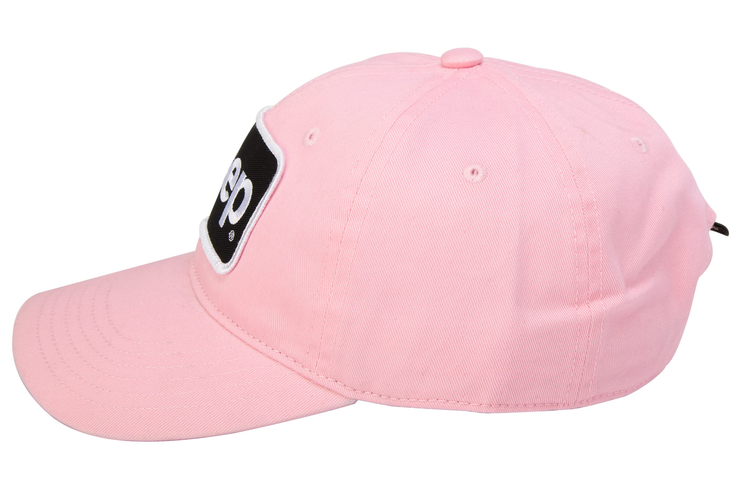 Jeep Premium Chino Twill Unstructured Embroidered Patch Hat for Women | Cap for Girls Pink