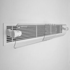 witforms/central - adjustable ac air deflector suitable for central air conditioner's register and grille. enhance cooling and heating circulation