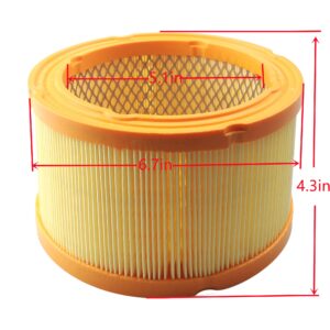 Arpisziv Air Filter 0G5894 Replacement Fit for Ge-nerac Generator Air Cleaner 760CC 990CC Engines