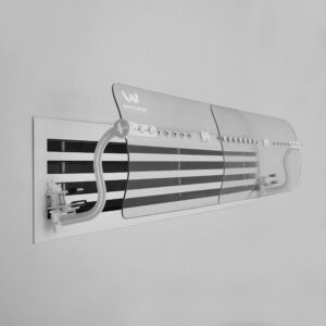 witforms/grille - adjustable ac air deflector suitable for central air conditioner's register and grille. enhance cooling and heating circulation - length (60 to 110 cm)