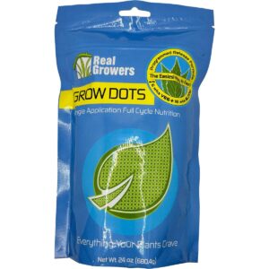 grow dots plant food, single-application, programmed-release plant nutrient fertilizer (24oz)