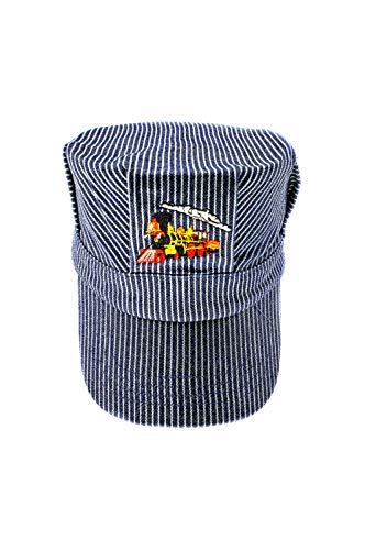 Adult Train Engineer Railroad Hat The Real Deal Men's Red Steam Engine Engineer Hat I Trains