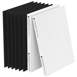 cfkreya true hepa air filter compatible with fellowes aeramax 290/300/dx95 purifiers and hf-300/ap-300ph, part# 9287201