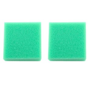 huri 2pcs air filters for tecumseh 740097 450255 tc200 tc300 2-cycle engines strike master jiffy ice auger power drill