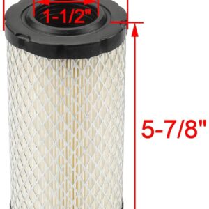 Air Filter Oil Filter Tune Up Kit for 42" 46" Craftsman 917.250810 917.280330 917.287210 917.287240 917.288100 917.288516 Lawn Tractor Riding Mower with 19.5hp 20hp 21hp B&S Engine