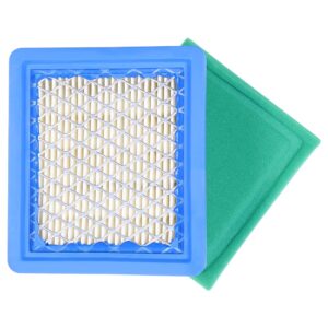 36046 Air Filter with 36634 Pre Filter for Tecumseh 740061 Oh95 Oh195 Ohh50 Ohh55 Ohh60 Ohh65 Vlv50 Vlv55 Vlv60 Vlv66 Vlv126 4&5.5hp Engines for Stens 100-450