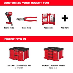 Milwaukee 48-22-8452 Customizable Foam Insert for PACKOUT Drawer Tool Boxes