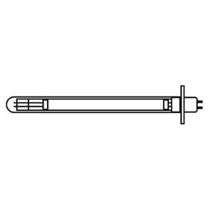 TUVL-215, TUVL-200-E, 15" Lamp for Fresh Air Blue-Tube, AHU Series 1, and APCO MAG 15, OEM Quality Premium Compatible Lamp Bulb. (Bulb has The Notch on The Base) Guaranteed for One Year