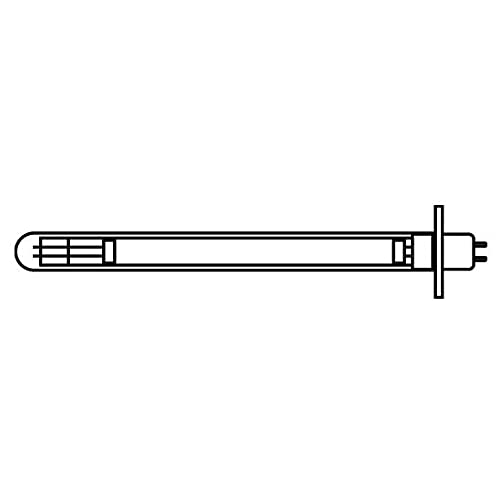 TUVL-215, TUVL-200-E, 15" Lamp for Fresh Air Blue-Tube, AHU Series 1, and APCO MAG 15, OEM Quality Premium Compatible Lamp Bulb. (Bulb has The Notch on The Base) Guaranteed for One Year