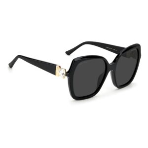 Jimmy Choo MANON/G/S Black/Grey 57/18/140 women Sunglasses