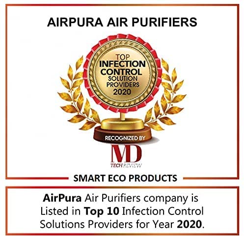 Airpura I600 Hepa Air Purifier for Home Helps to Eliminate Thousands of Airborne Particles & Odors Leaving Only Clean & Fresh Air - White