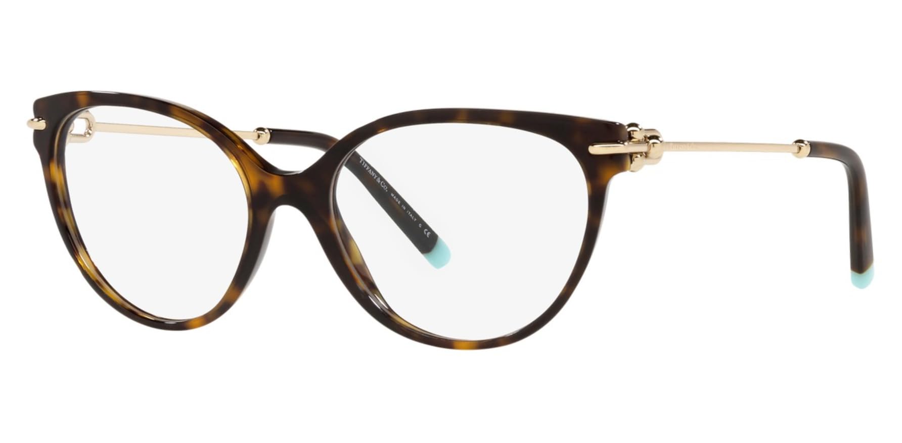 Tiffany & Co. TF2217-8015 Eyeglass Frame HAVANA w/DEMO LENS 53mm