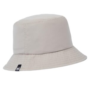 mission cooling bell bucket hat, khaki - unisex hat for men & women - lightweight, foldable & durable - cools up to 2 hours - upf 50 sun protection - machine washable