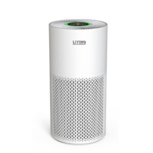 living enrichment air purifiers for bedroom home, air cleaner for pets hair dander allergies odors, h13 true hepa filter,ozone free, 29db super quiet air purifiers for large bedroom