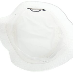 Tommy Hilfiger Mens Established Bucket Hat, Classic White, Small US