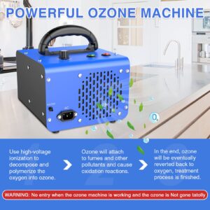 CAMECO Ozone Generator with Air & Water Modes 28,000mg/h, O3 Ozone Machine Ionizer Air Purifier, Commercial & Industrial Deodorizer for Water, Home, Cars, Office, Basement, Garage, Pets, Smoke