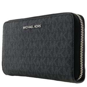 Michael Kors Jet Set Large Flat Multifunction Phone Case Black One Size