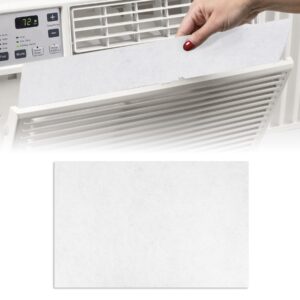 wintcomfort room air conditioner filter replacement, 24" x 15" x 1/4" for window air conditioning unit, cut-to-fit window ac filters