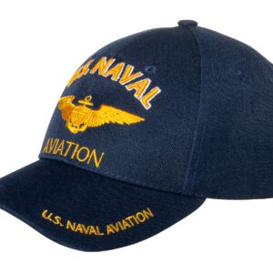 Officially Licensed United States Navy US Naval Aviation Embroidered Adjustable Baseball Cap