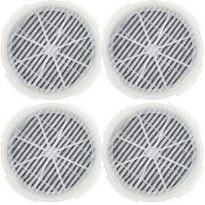 ontheone true heap filter replacement compatible with frida baby 3-in-1, rigoglioso and jinpus gl2103 and ltlky 900s, 2 in 1 true hepa filters and activated carbon filters (4 pack)