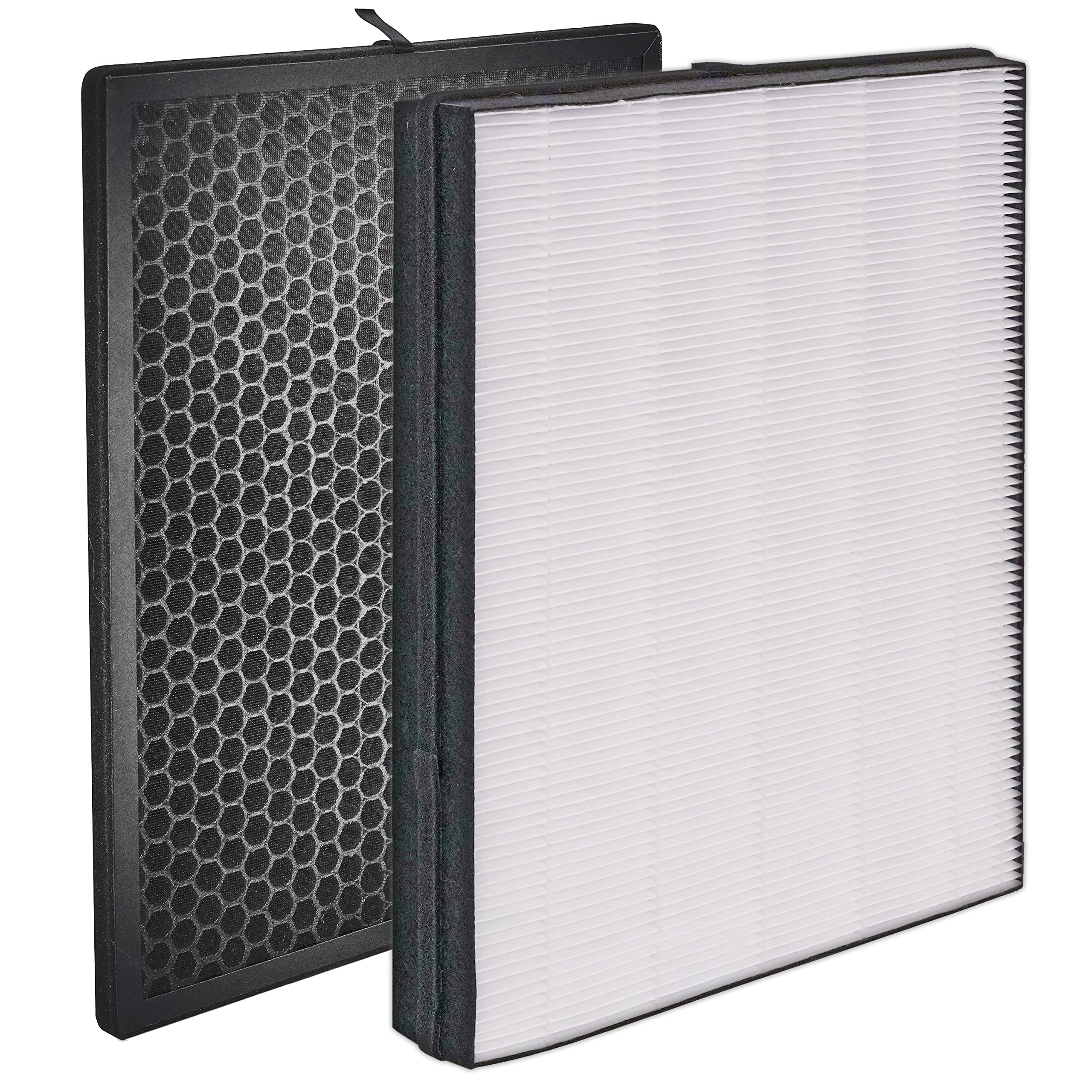 FY2422 NanoProtect Hepa and FY2420 Carbon Filters Replacement set for Philips AC2889, AC2882, AC2887, AC2880, 2000, 2000i Series Air Purifiers and AC3829, AC3821 Air Humidifiers (2 Pcs)