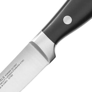 HENCKELS Forged Accent Razor-Sharp 3.5-inch Paring Knife, German Engineered Informed by 100+ Years of Mastery, Black