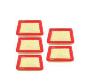 mowfill 5 pack 951-15245 air filter replace for mtd 951-15245 751-15245 cub cadet 490-200-m065 fits 159cc 1x65 5x65 6x65 8x65 engines, 196cc 5x70 6x70 7x70 engines sc 700 e self propelled lawn mowers