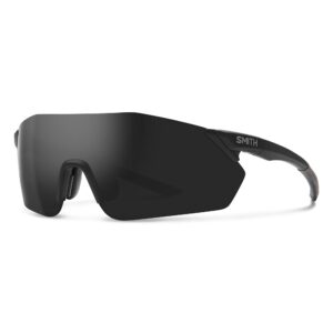 smith reverb pivlock sport & performance sunglasses - matte black frame | chromapop black lens