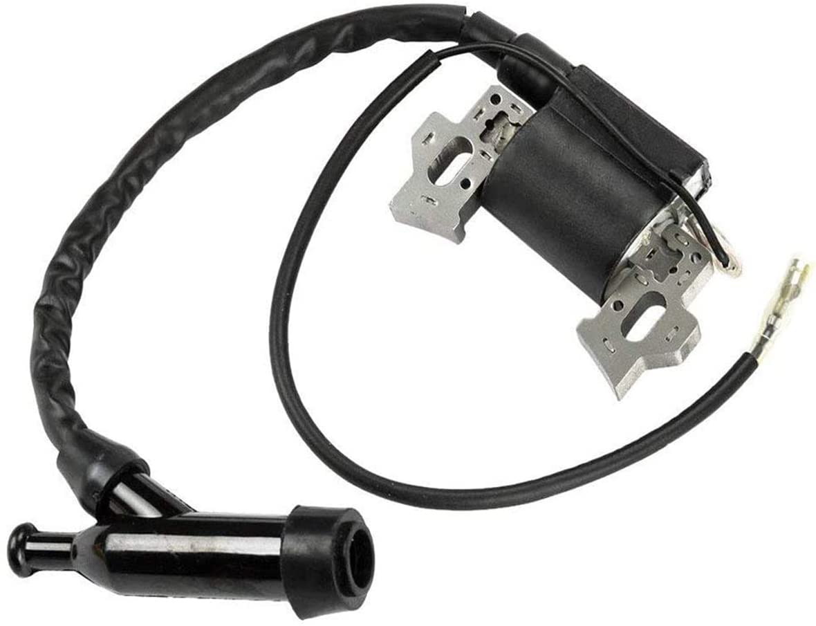 Ignition Coil with Spark Plug + Air Filter Replacement For Honda GX120 GX160 GX200 Engine Generator Rototiller 4589693 30500-ZE1-073