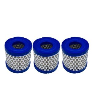 TENOMAL 3 Pack 396424 Air Filter Replace B&S 396424S 4137 John Deere LG396424 LG396424S PT7953 Lesco 050376 Fits 114900, 110900, 112200, 130000-132900 series Engines Lawn Mower